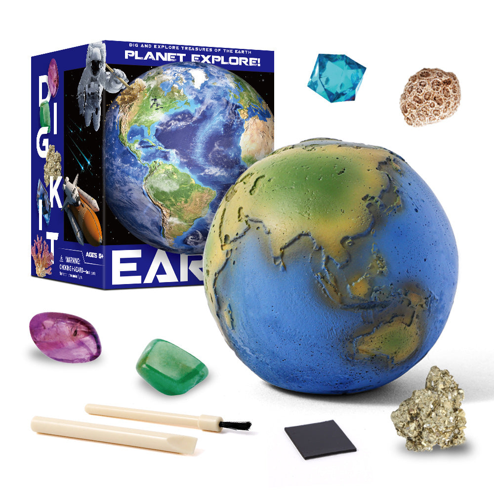 Planet Explorer - Dig and Find Kit - Collect Treasures and Stones – Sunnyo