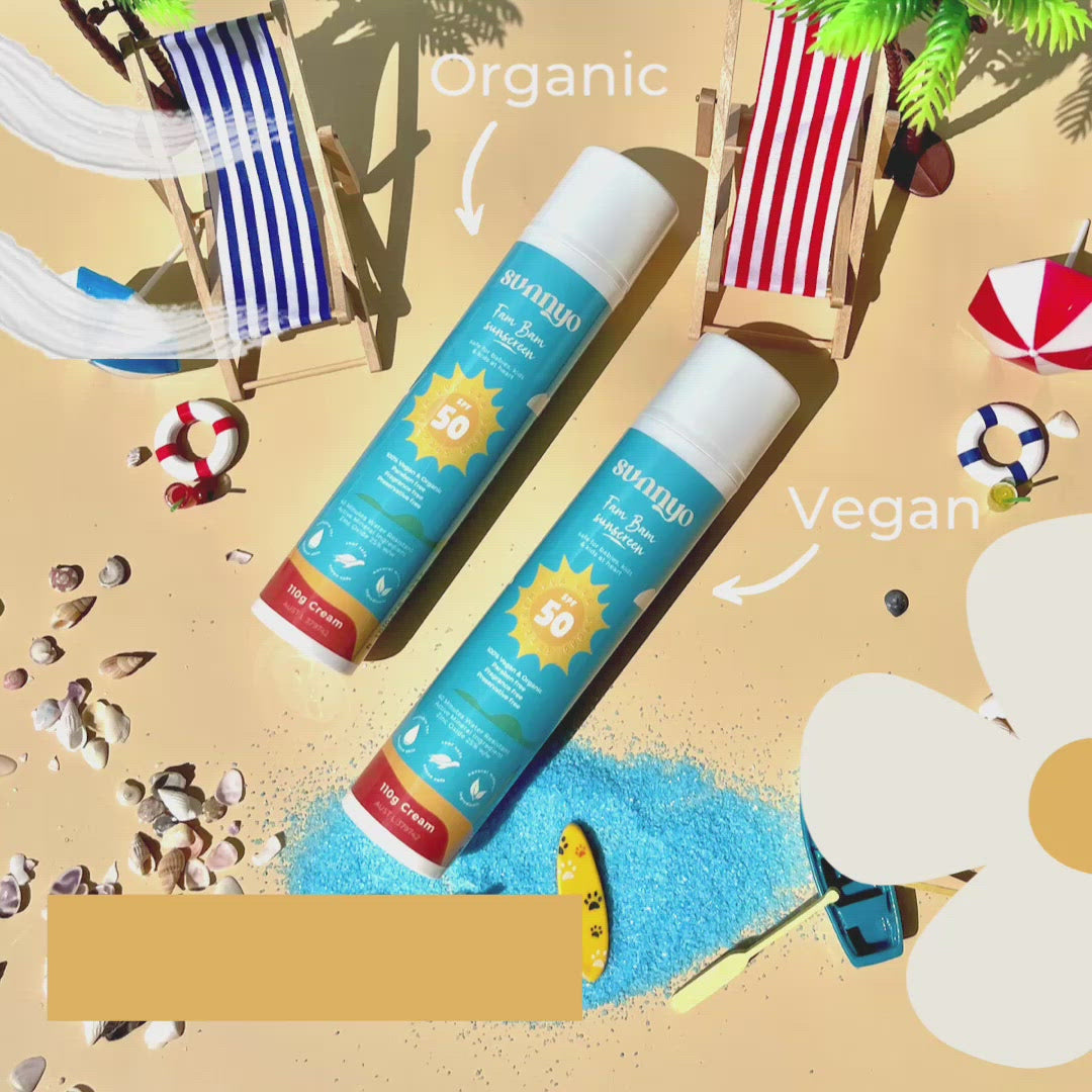 Best Children's Sunscreen | Vegan & Organic Natural Sunscreen | Sunnyo
